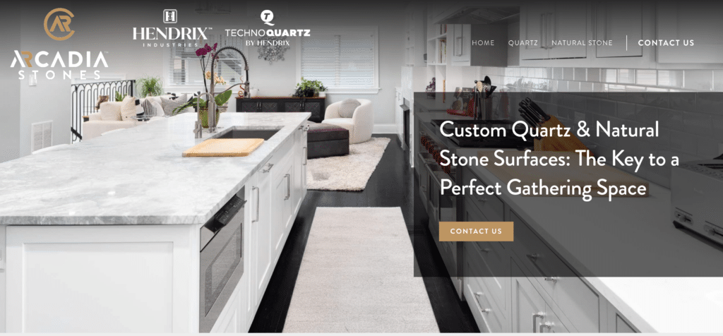 Custom Quartz & Natural Stone Surfaces